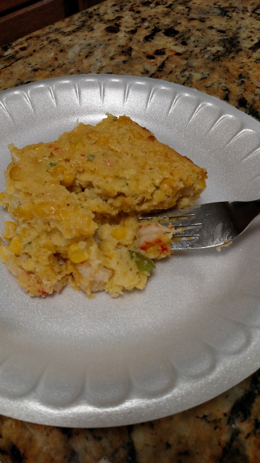 Hot Southern Mess: Crawfish Cornbread