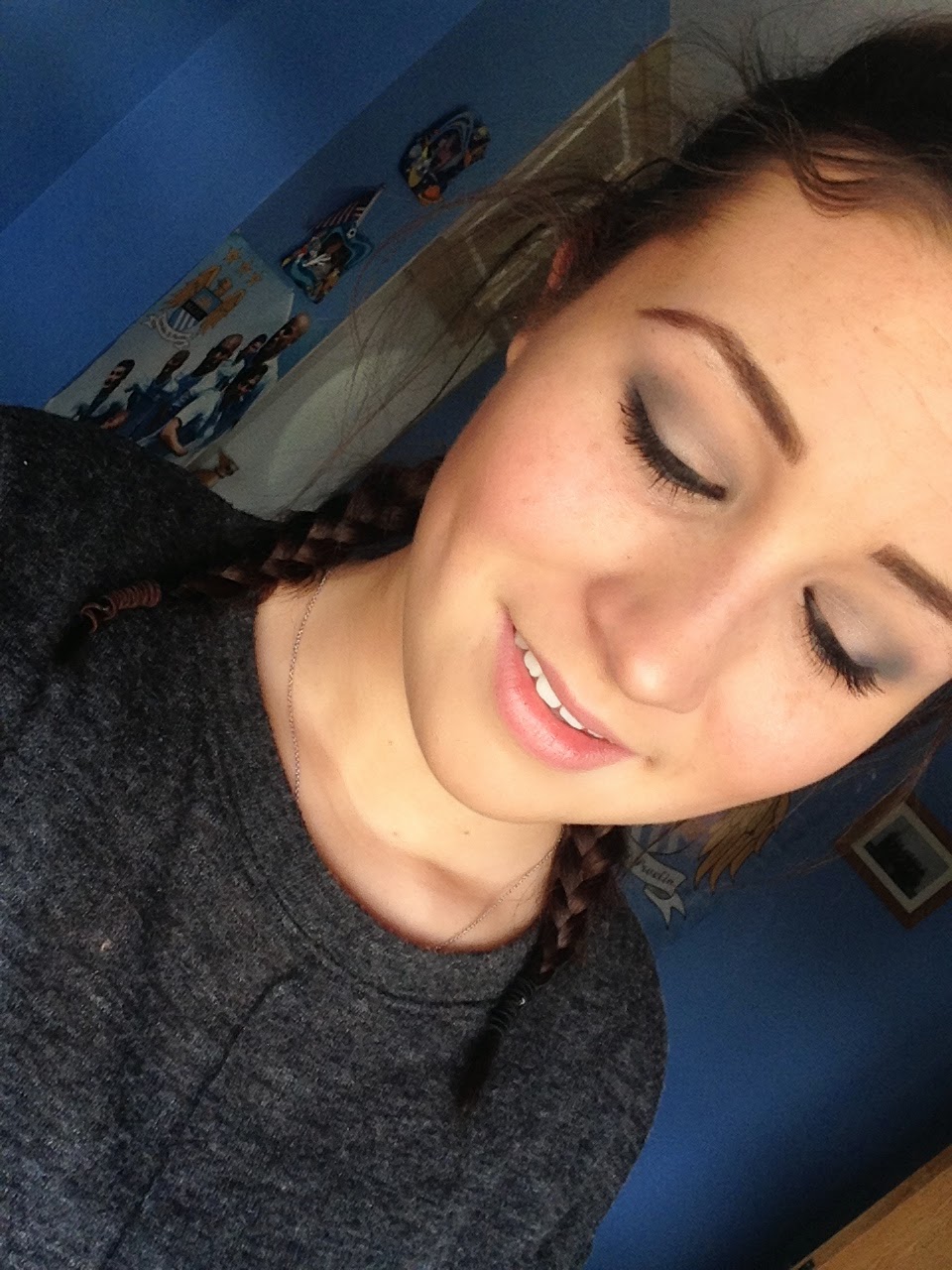 Typical Blue Eyed Brunette: Normani Hamilton Makeup Tutorial with Outfit