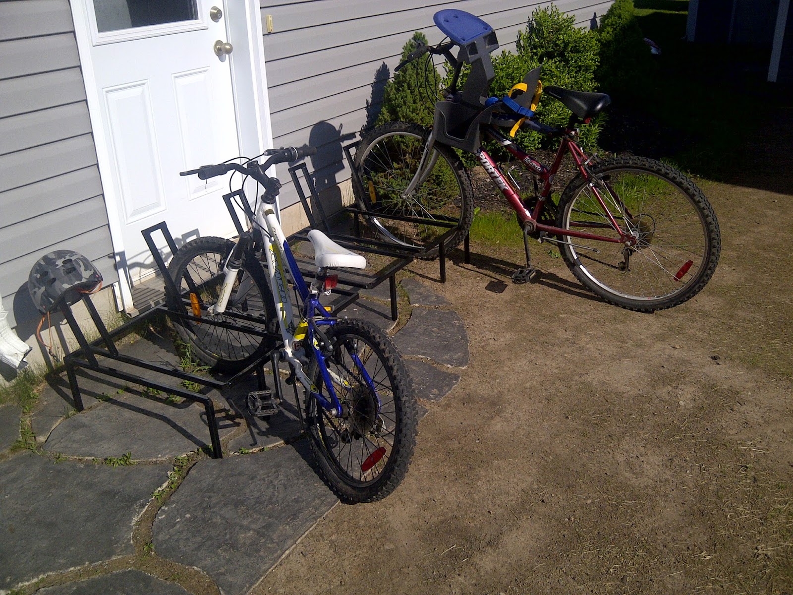 Another Day Another Project: Building A Bike Rack For My Kids (And ...