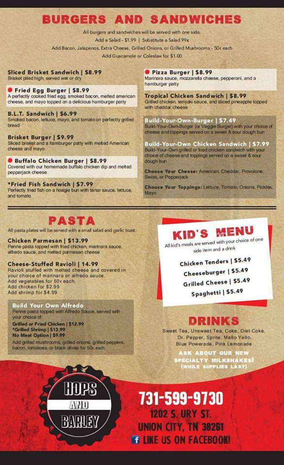 Not Just Another Southern Gal: Hops and Barley - #RestaurantReview