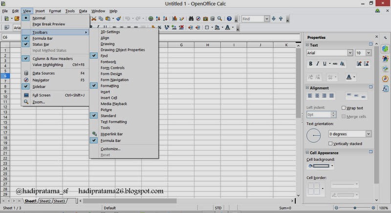 Open Office.org Calc