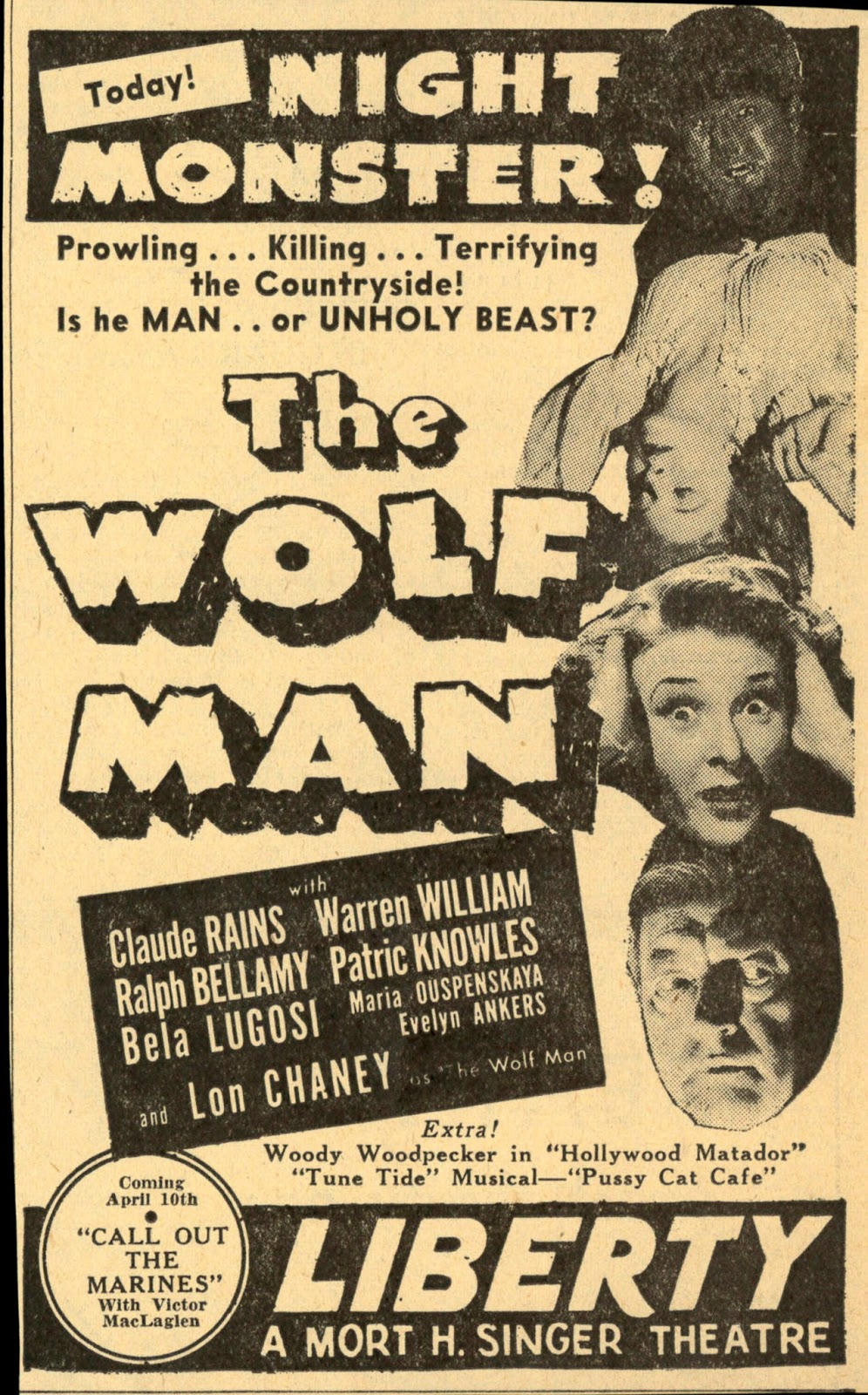 The Wolfman 1941 Poster