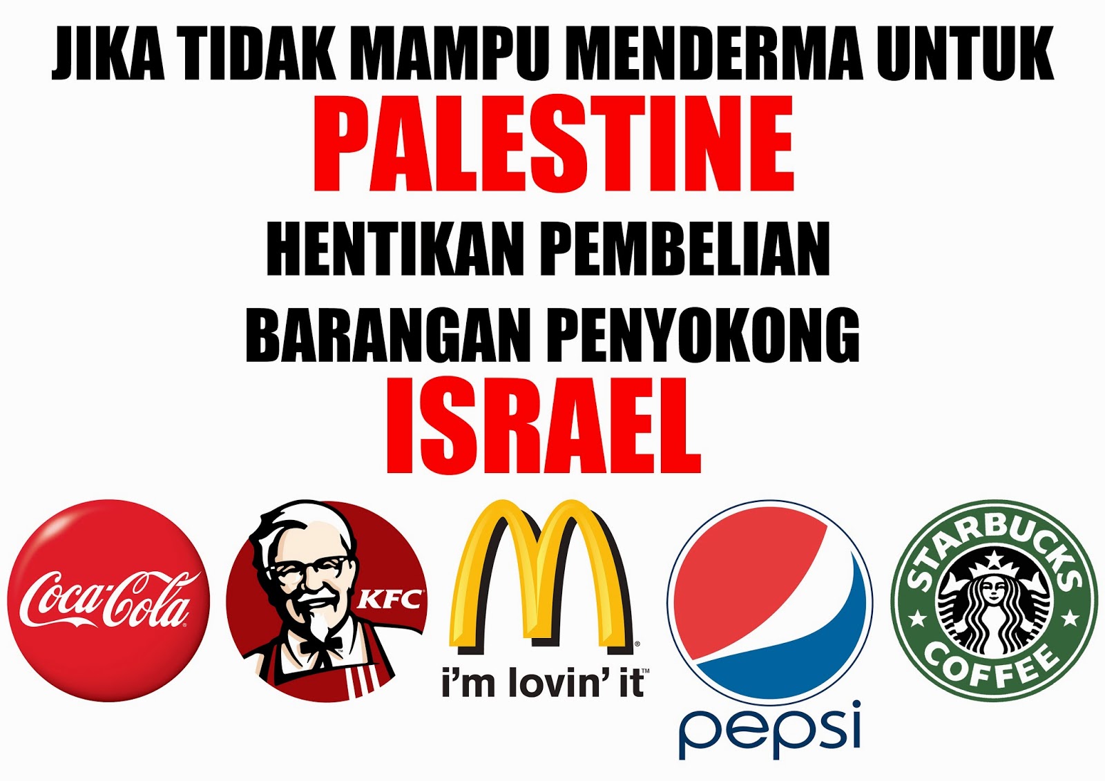 Biaqpila™: BOIKOT DALAM KONTEKS PERJUANGAN PALESTIN