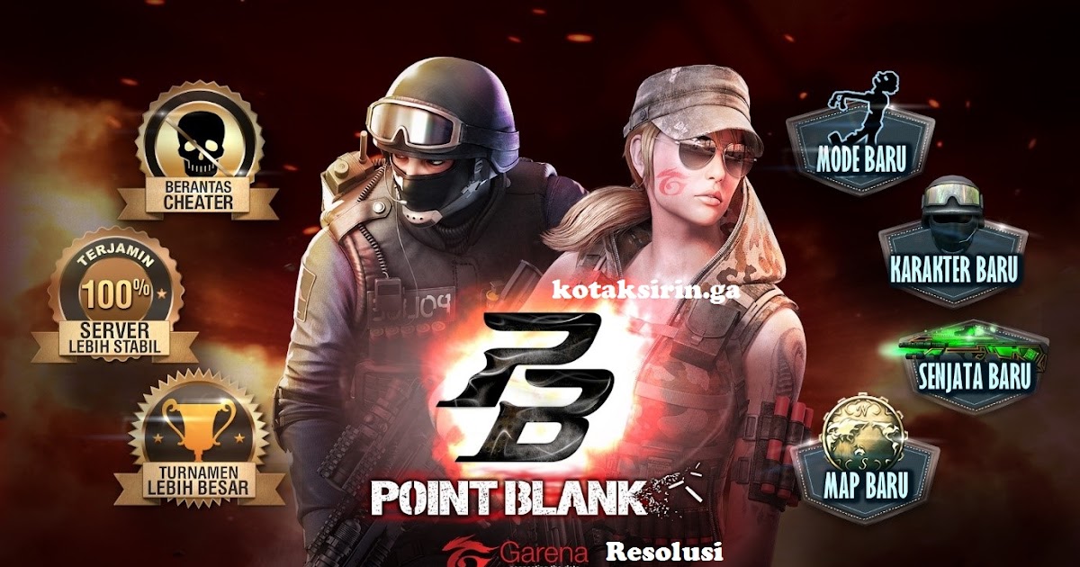 Kotak Sirin: Cara setting resolusi pada Game Point Blank Garena