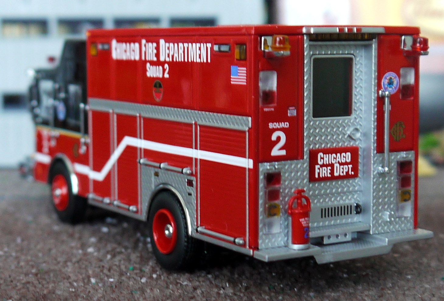 My Code 3 Diecast Fire Truck Collection: HME Saulsbury Rescue Chicago ...