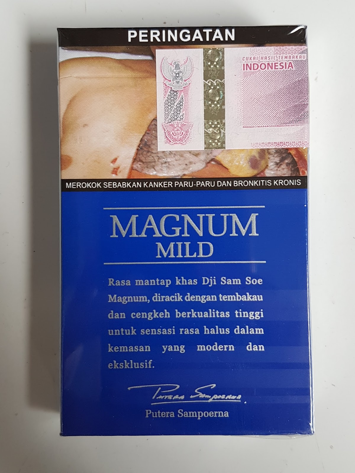 Dji Sam Soe Magnum Mild, Nama Baru Dari Dji Sam Soe Magnum Blue