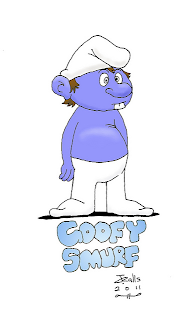 Goofy Smurf