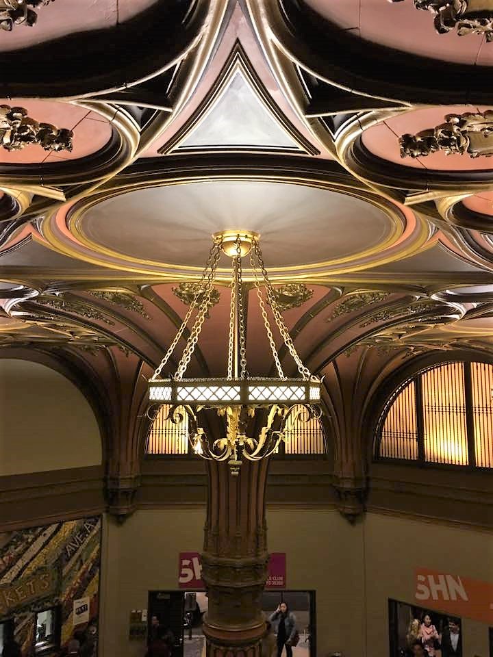 San Francisco Theatres: The Golden Gate Theatre - interior