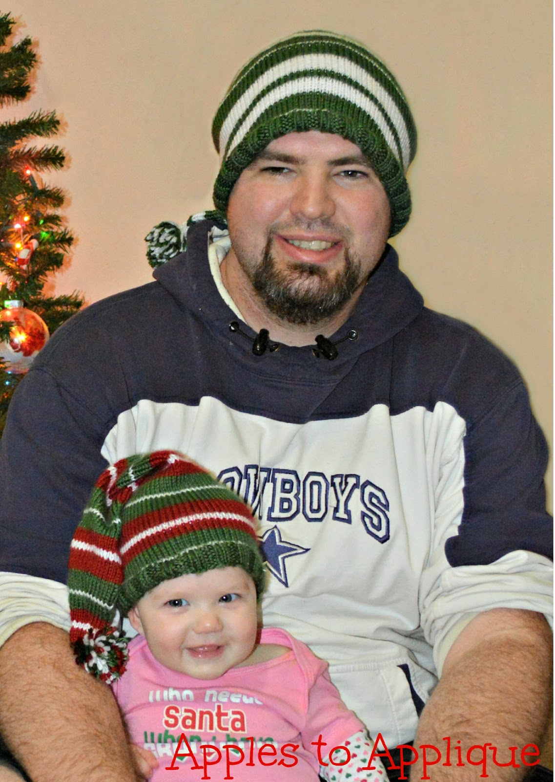 Apples to Applique: Knitted Stocking Cap Pattern