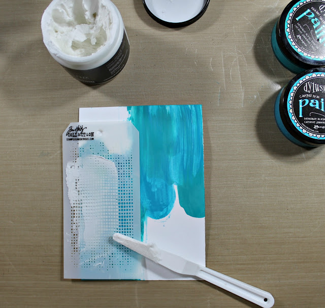 SPLITCOASTSTAMPER TUTORIAL - PAINT SWIPING - Daydreams In Paper