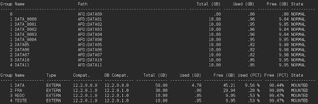 ORADICAS: Roteiro de utilização - ASM Filter Driver (ASMFD)