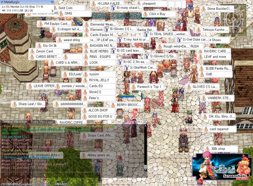 My Life in Ragnarok: April 2014