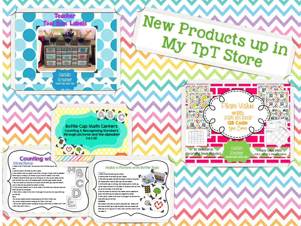 Table Talk with C and C: Welcome Back and Five for Friday!