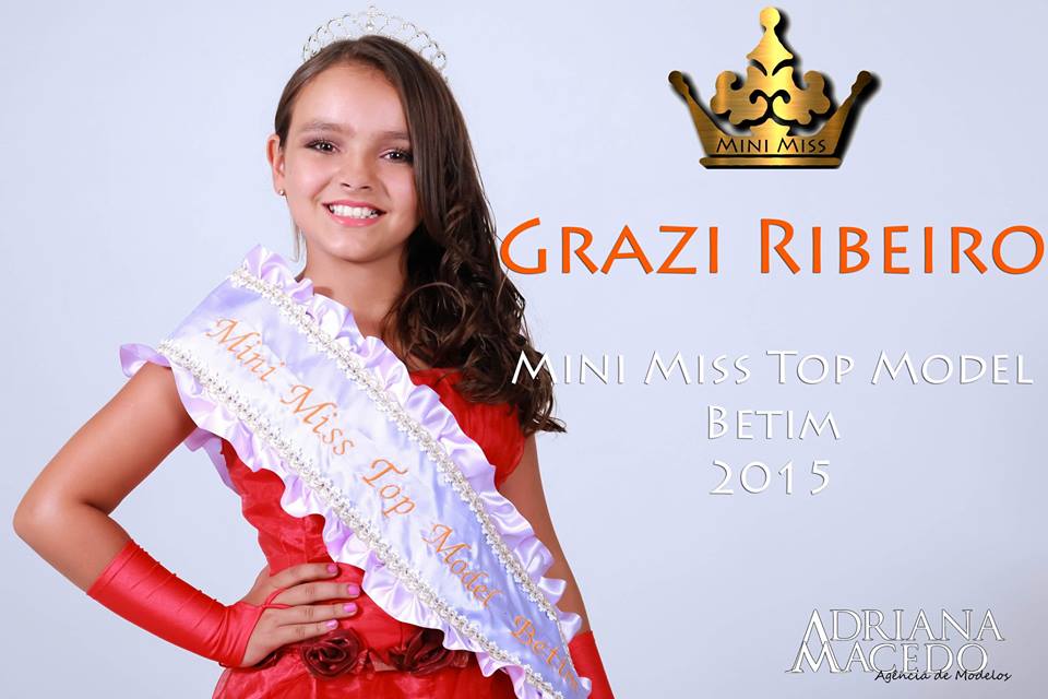 Adriana Macedo - Agência de Modelos: Vencedora do concurso mini miss Top Model Betim Grazi ...