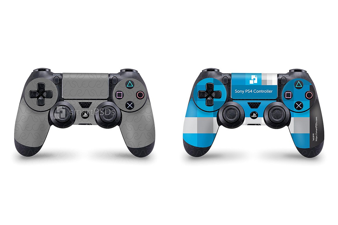 25+ Best Gaming Controller Mockup Templates | PS4, Xbox, Smartphone