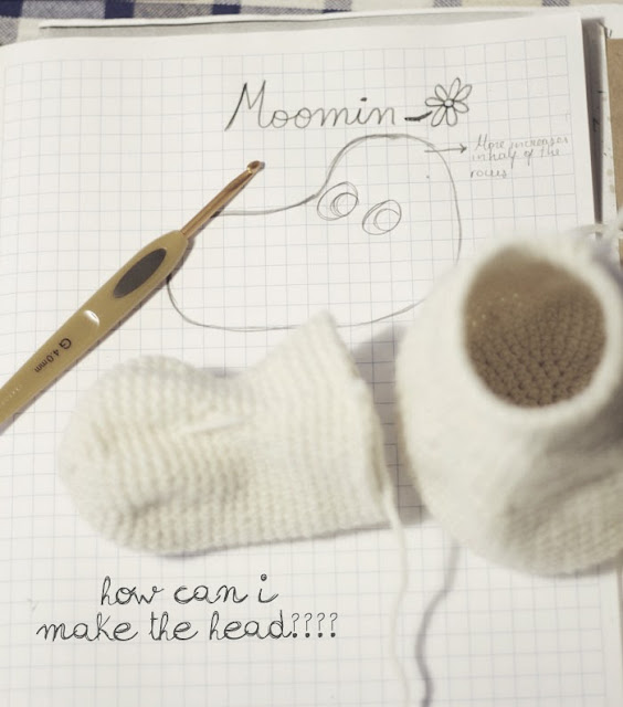 Moomin free Amigurumi pattern | The Sun and the Turtle