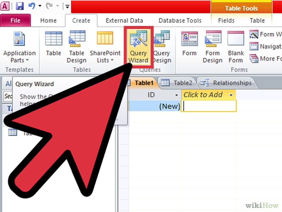 Base de datos de access: 2016