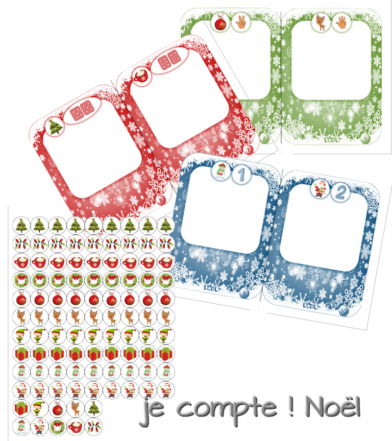 La maternelle de Laurène: Je compte ! Noel