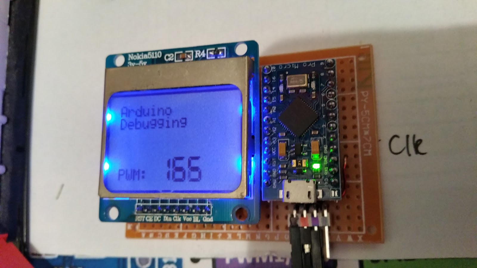 THD Arduino Projekte: Arduino Debugger mit Nokia 5110 LCD