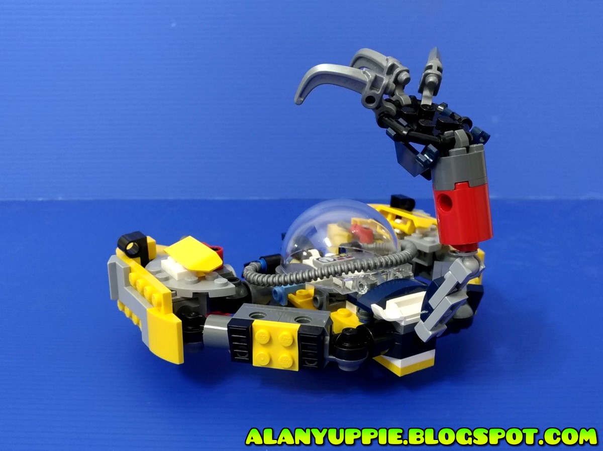 Alanyuppie's LEGO Transformers: LEGO Creator 31090 Underwater Robot ...