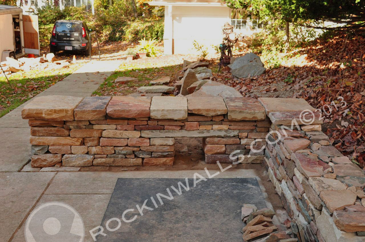 ROCKIN WALLS: Merrymount Project Lintel Drain Build and Rebuild.