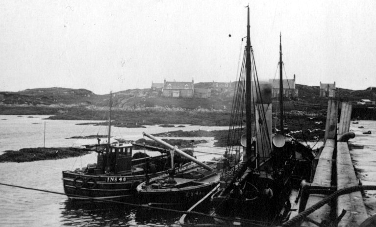 Tour Scotland: Old Photographs Lochboisdale Scotland