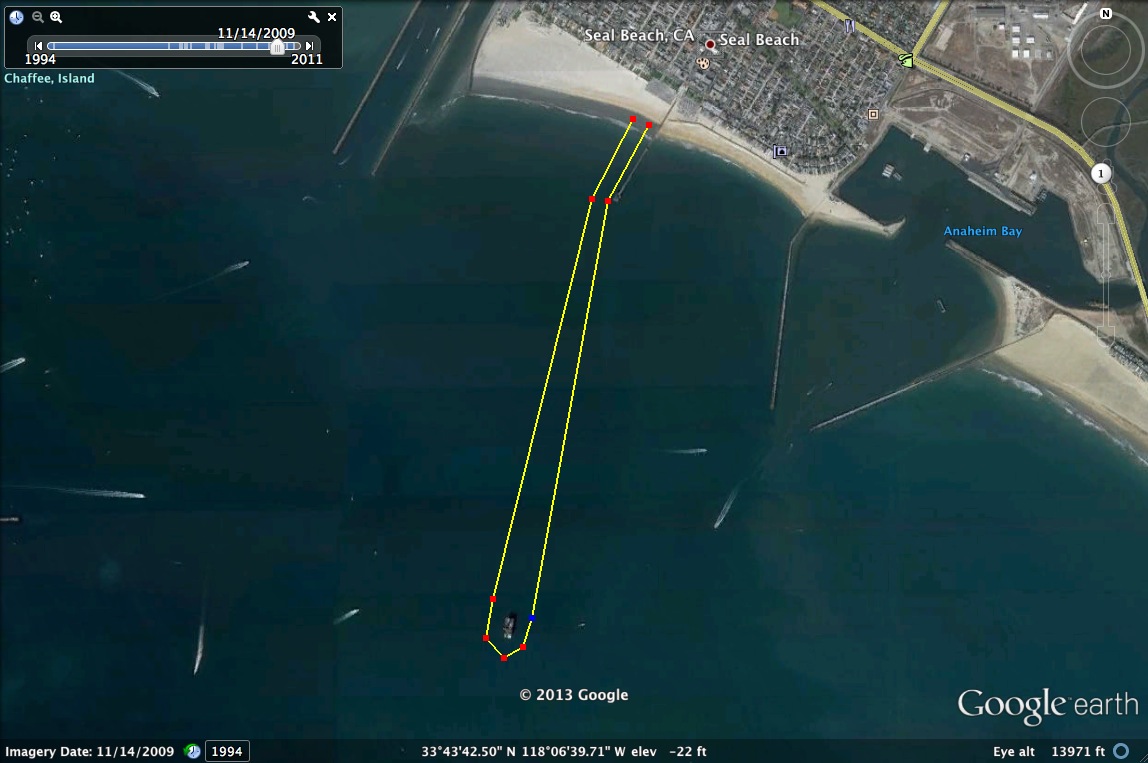 Tridiots: Oil Platform Esther Swim - February 2, 2013