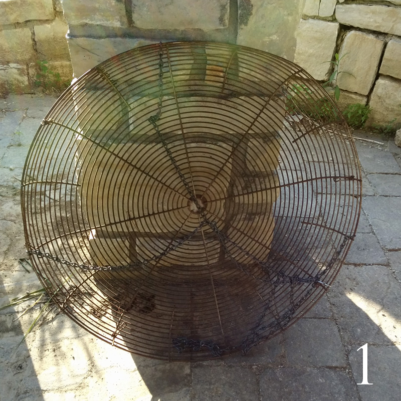 Nessy Designs: Industrial Fan Planter