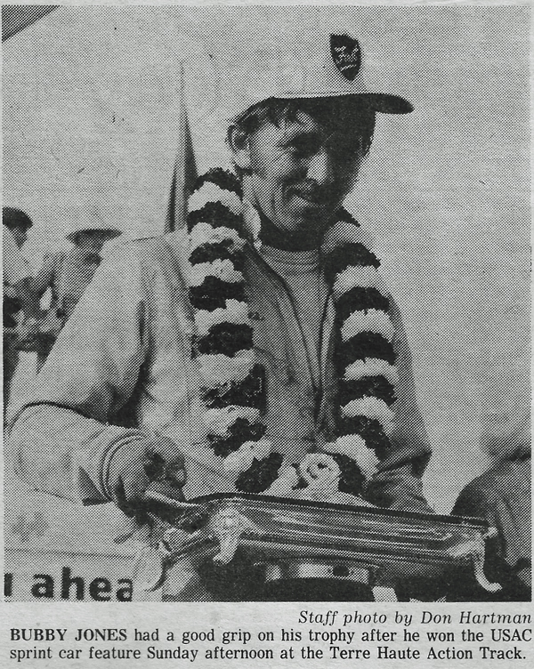 Midwest Racing Archives: 1979 – Jones masters Terre Haute – Wins USAC ...