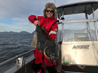Team Propell fiske: Fikk ei kveite første fiskedag