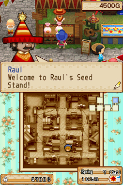 Harvest Moon DS: Grand Bazaar (USA) NDS ROM - wadahtasik