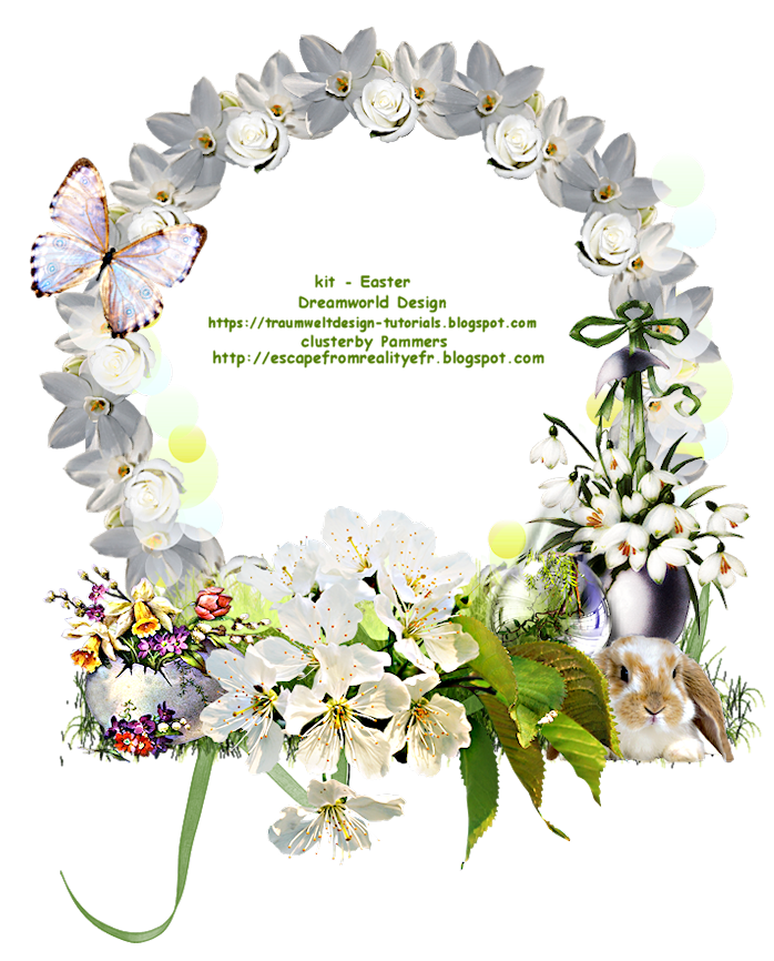 Escape From Reality Blog: FTU 'Easter' Cluster & Cluster Frames