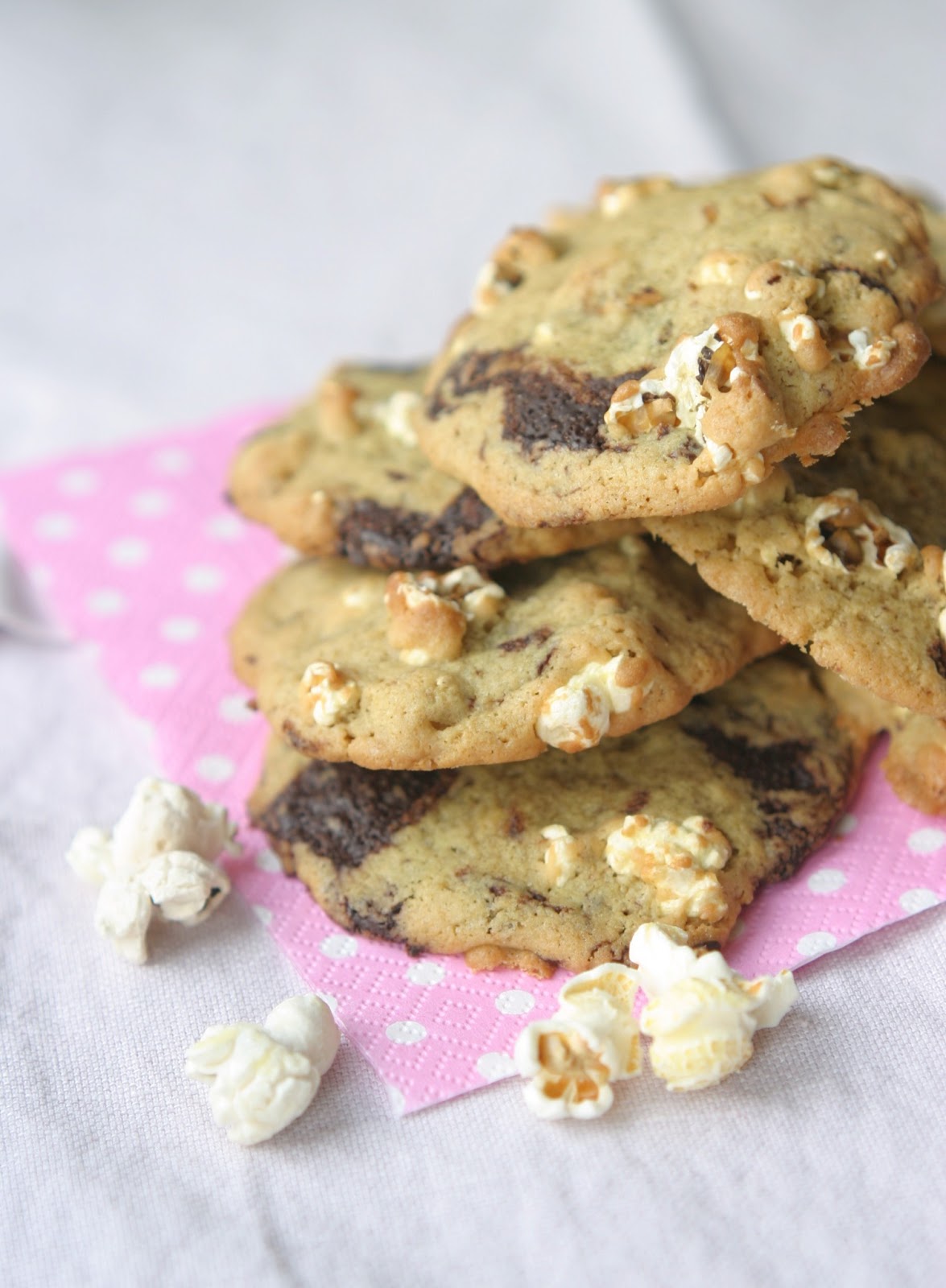 Popcorn cookies – Marias Salt & Søtt