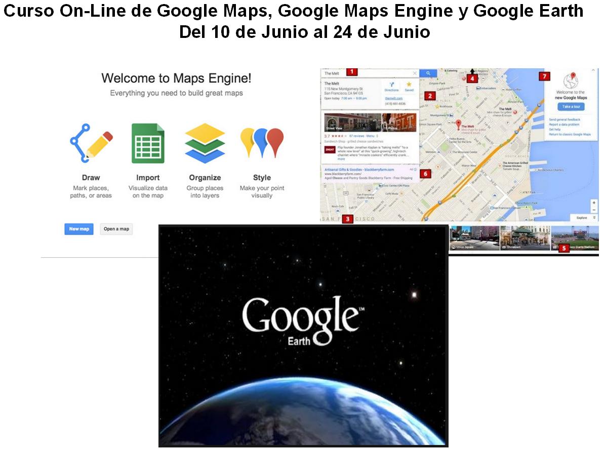 Geoinformación: Curso On-Line "Mapping con Google", directamente con ...