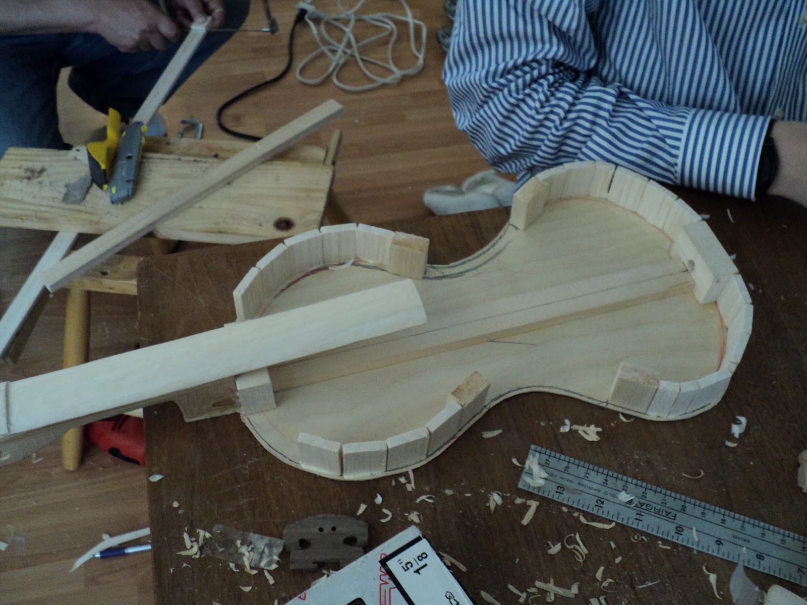 Yadda, yadda, and more yadda: How to make a violin