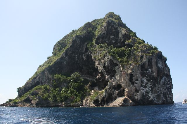 Excursions en mer Martinique: Le rocher du Diamant