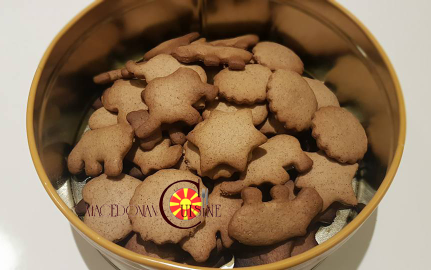 DELICIOUS TEA BISCUITS WITH GINGER AND CINNAMON ~ Macedonian Cuisine