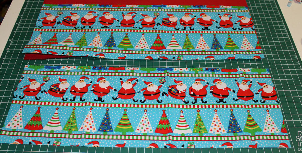 The House of Wilson: Quick Santa Sack - Tutorial