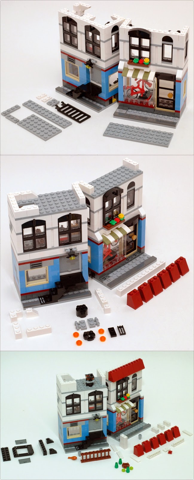 Hungryadopter BRPD's Review: LEGO Creator 31026 Bike Shop and Cafe review