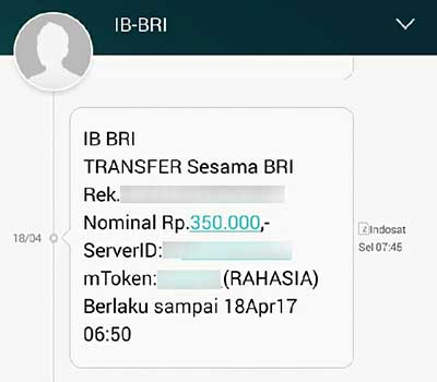 Sampai Kapan Internet Banking BRI Bertahan Menggunakan SMS m-Token ...
