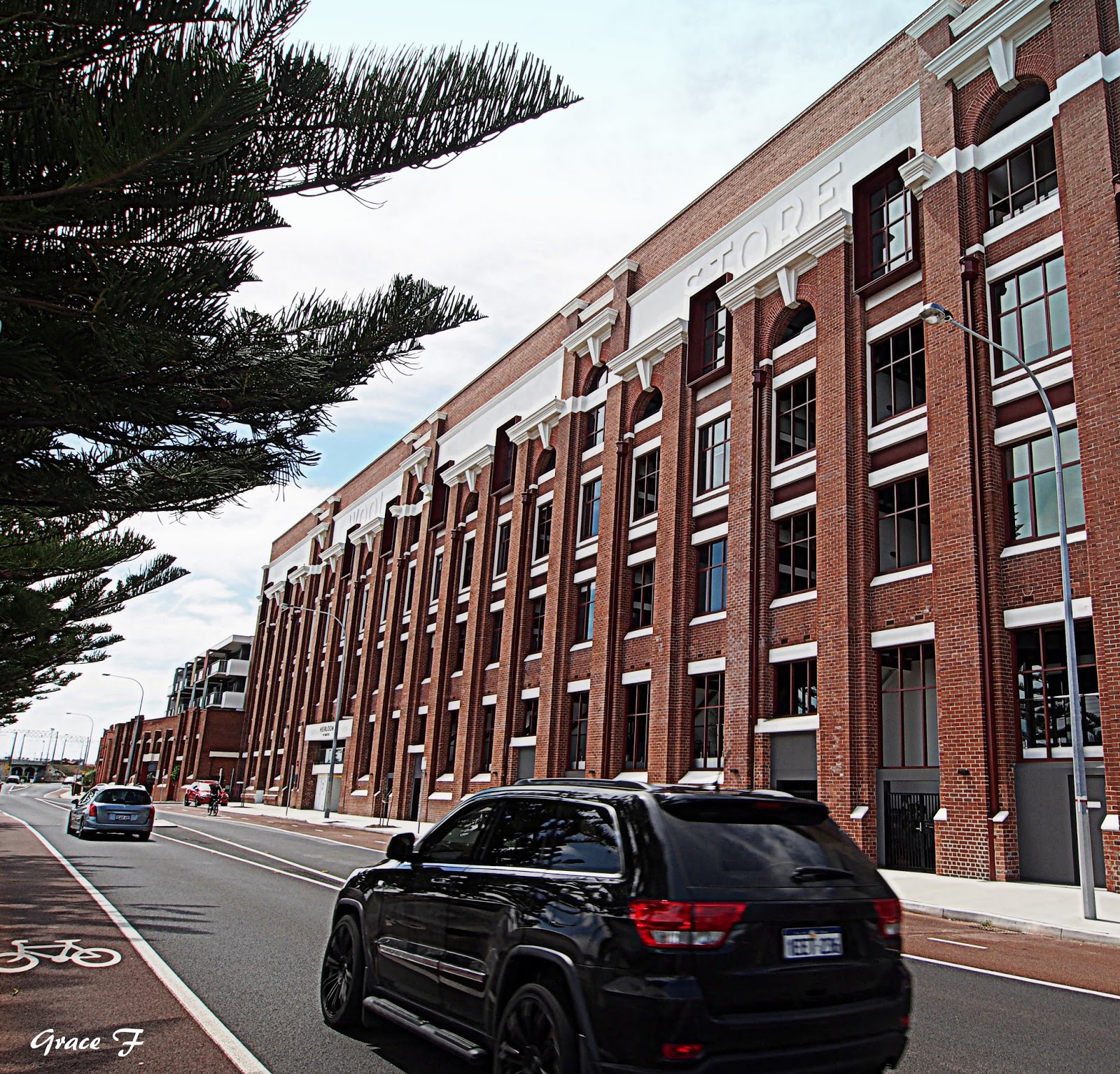 Perth Daily Photo : Fremantle Woolstores.. ninety four years new.