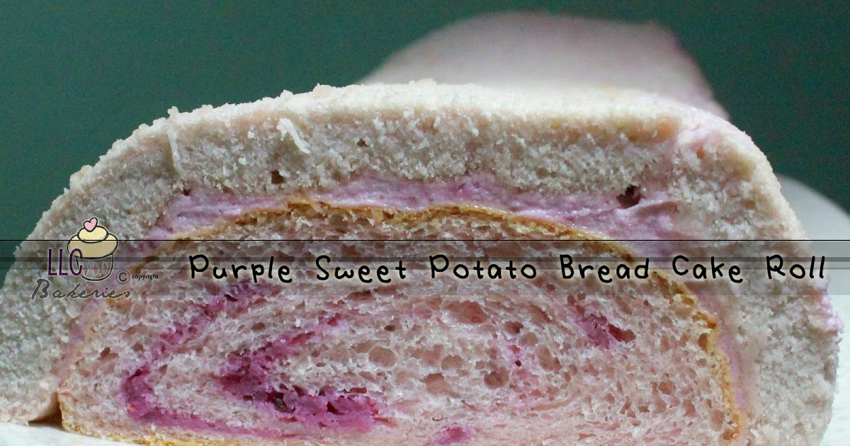 LLC Bakeries: Purple Sweet Potato Bread Cake Roll