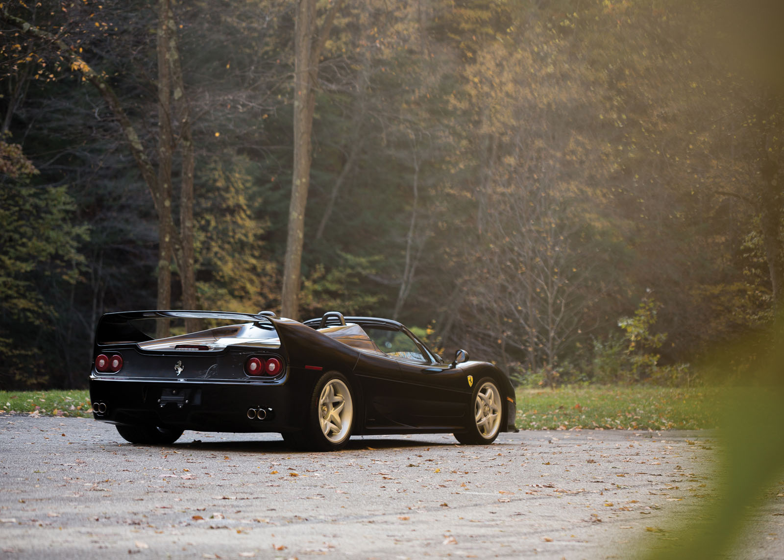 This Rare Black Ferrari F50 Is Valued At Over $3 Million - Types cars