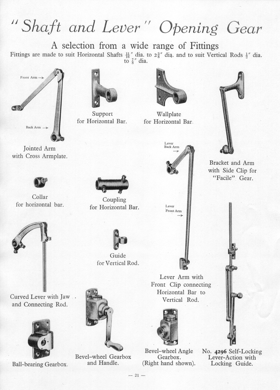 Metal Window Parts: 2016