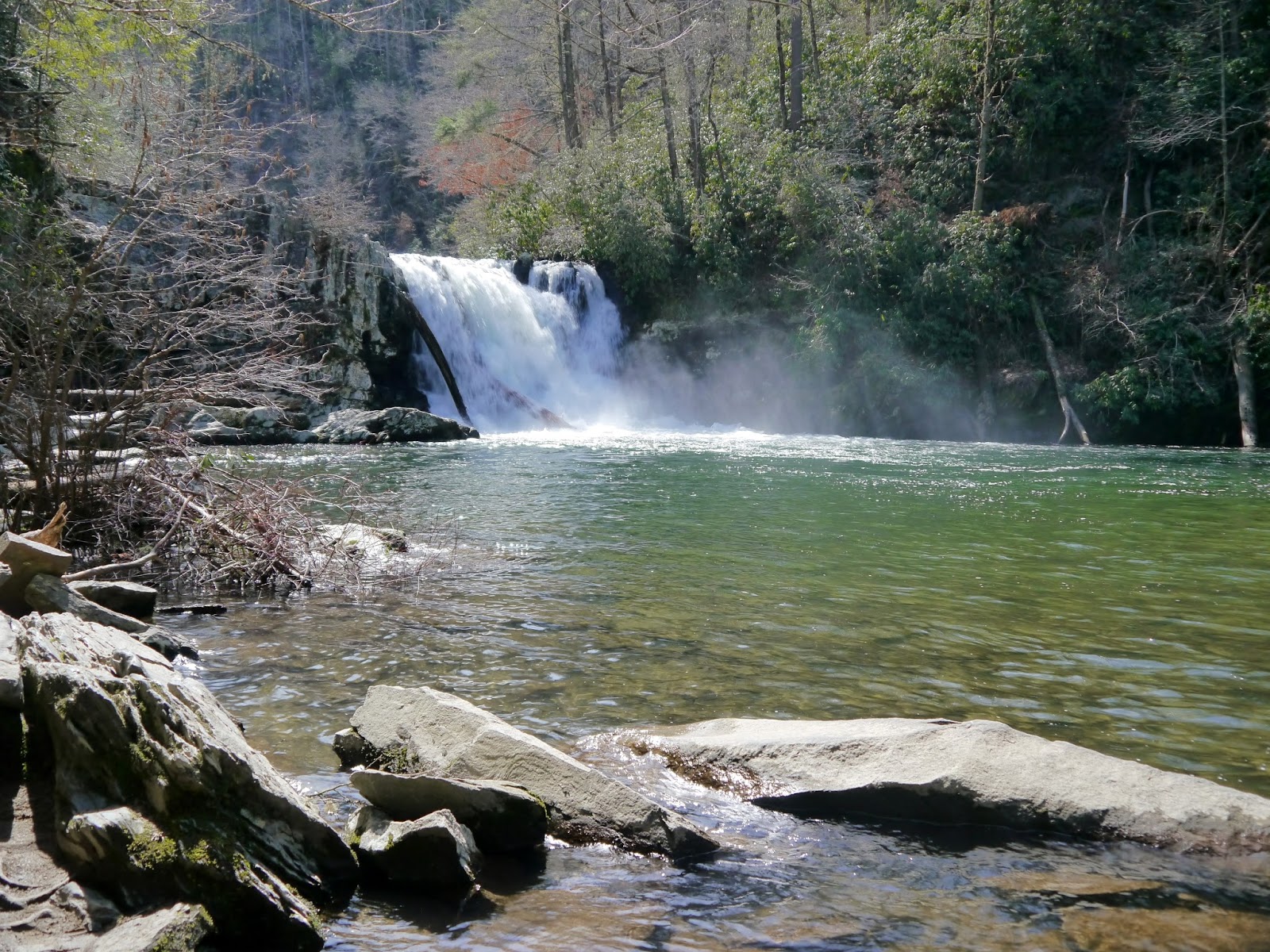 American Travel Journal: Abrams Falls Trail - Great Smoky Mountains ...
