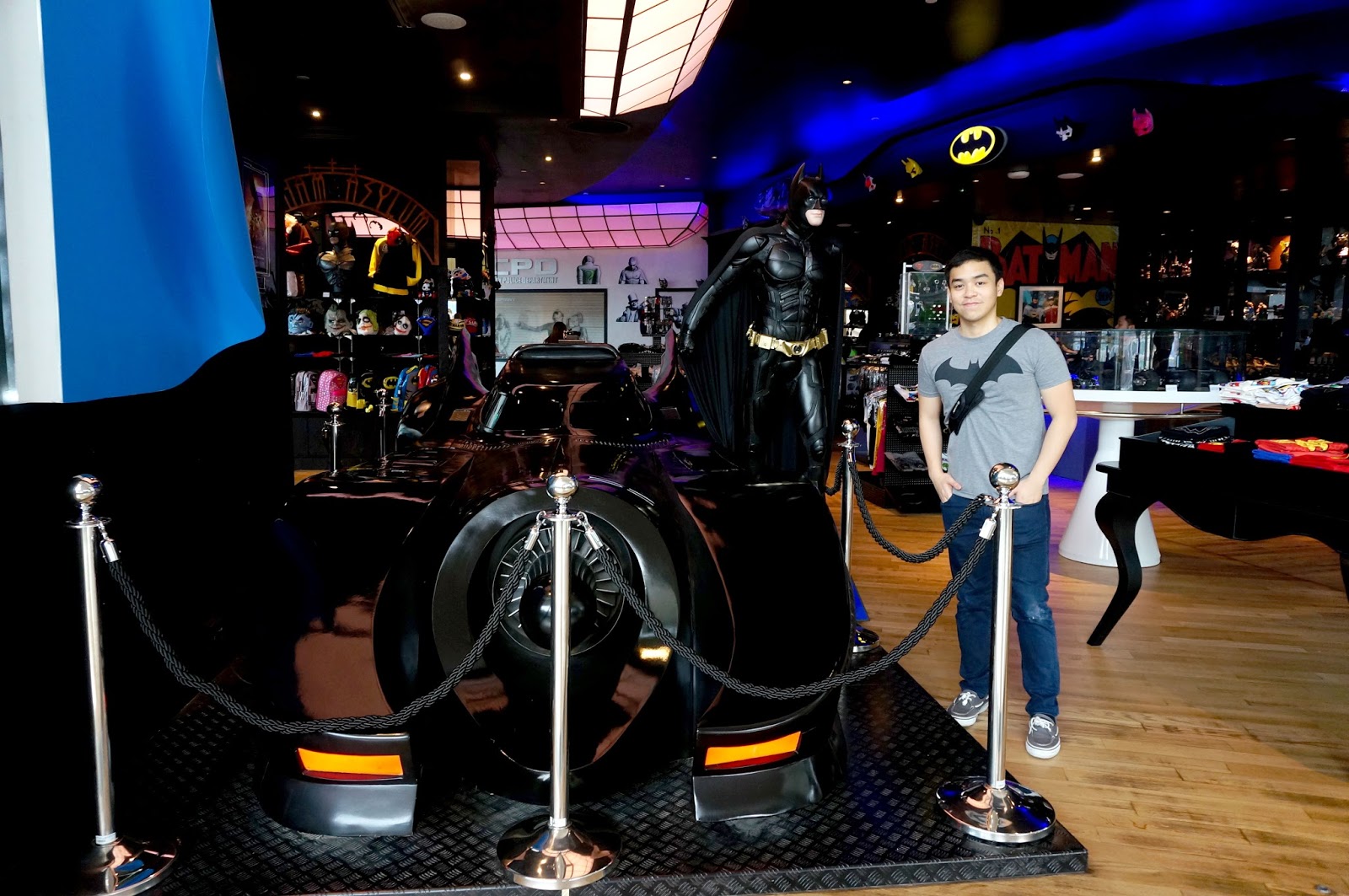 Walk with Cham: DC Comics Superheroes Cafe Singapore