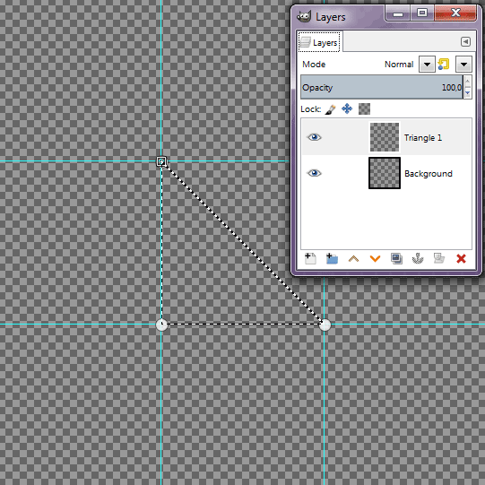 PhotoEffect: Triangle Grid Photo Collage in GIMP [Free Template]
