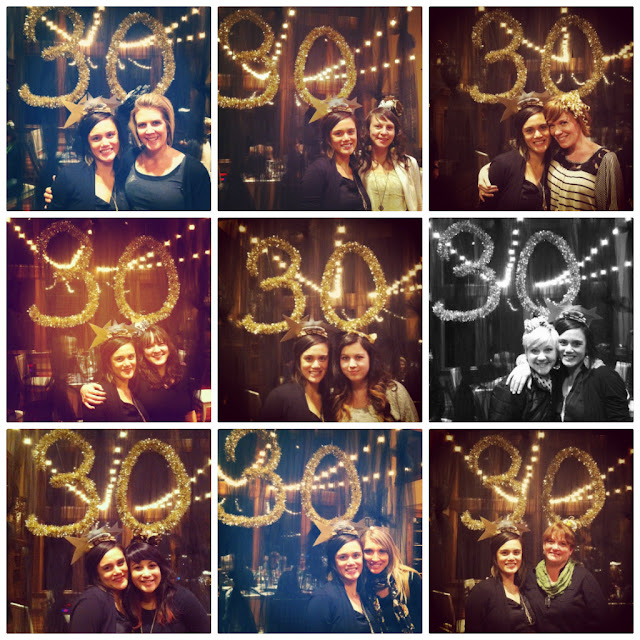 cue the confetti: a chic 30th birthday