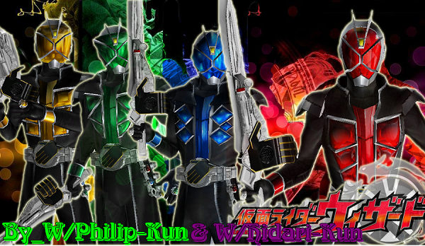 Kamen Rider Wizard Full Skin | GTAind - Mod GTA Indonesia