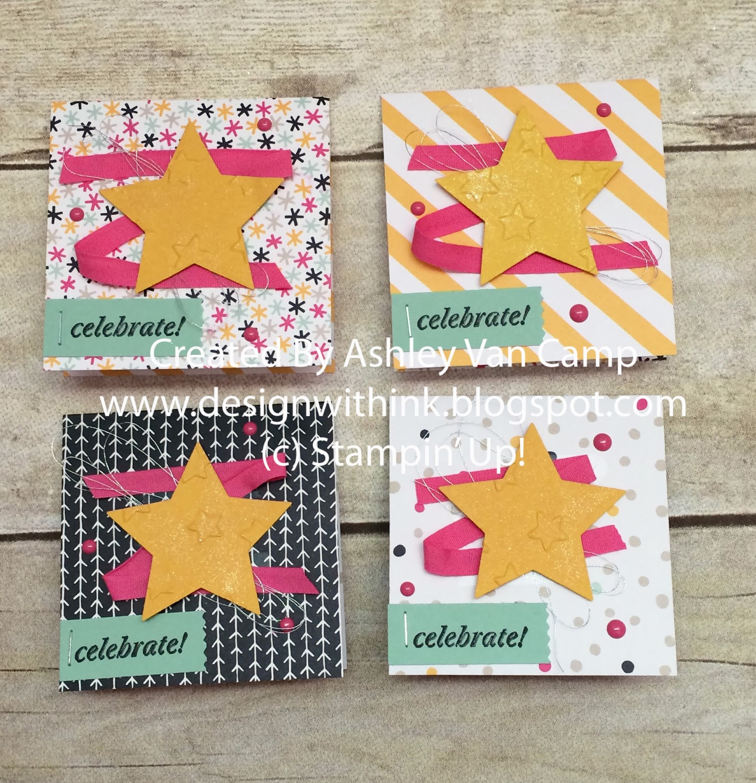 Design With Ink: Celebrate With a 3x3...